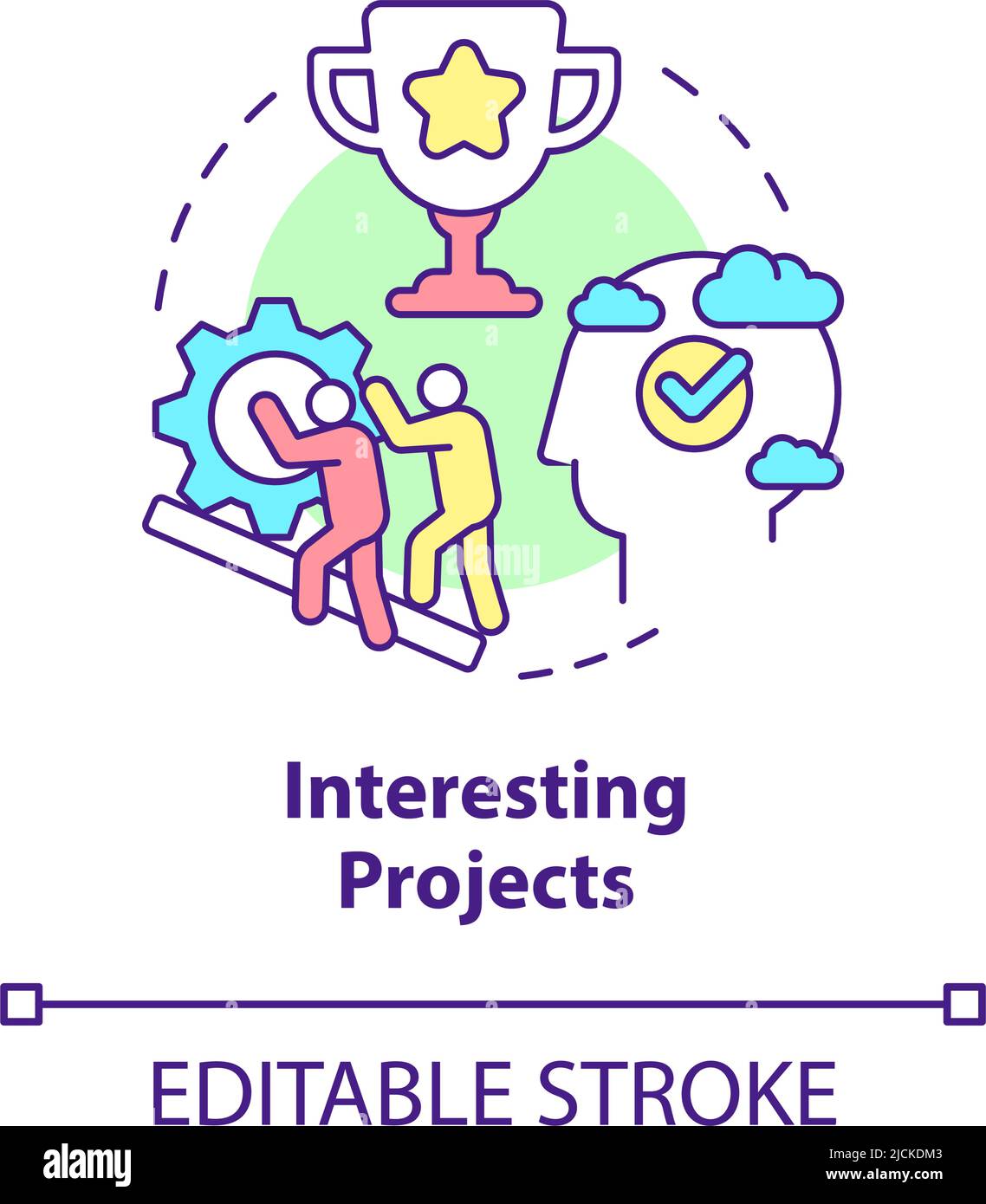 Project art classroom Stock Vector Images - Alamy