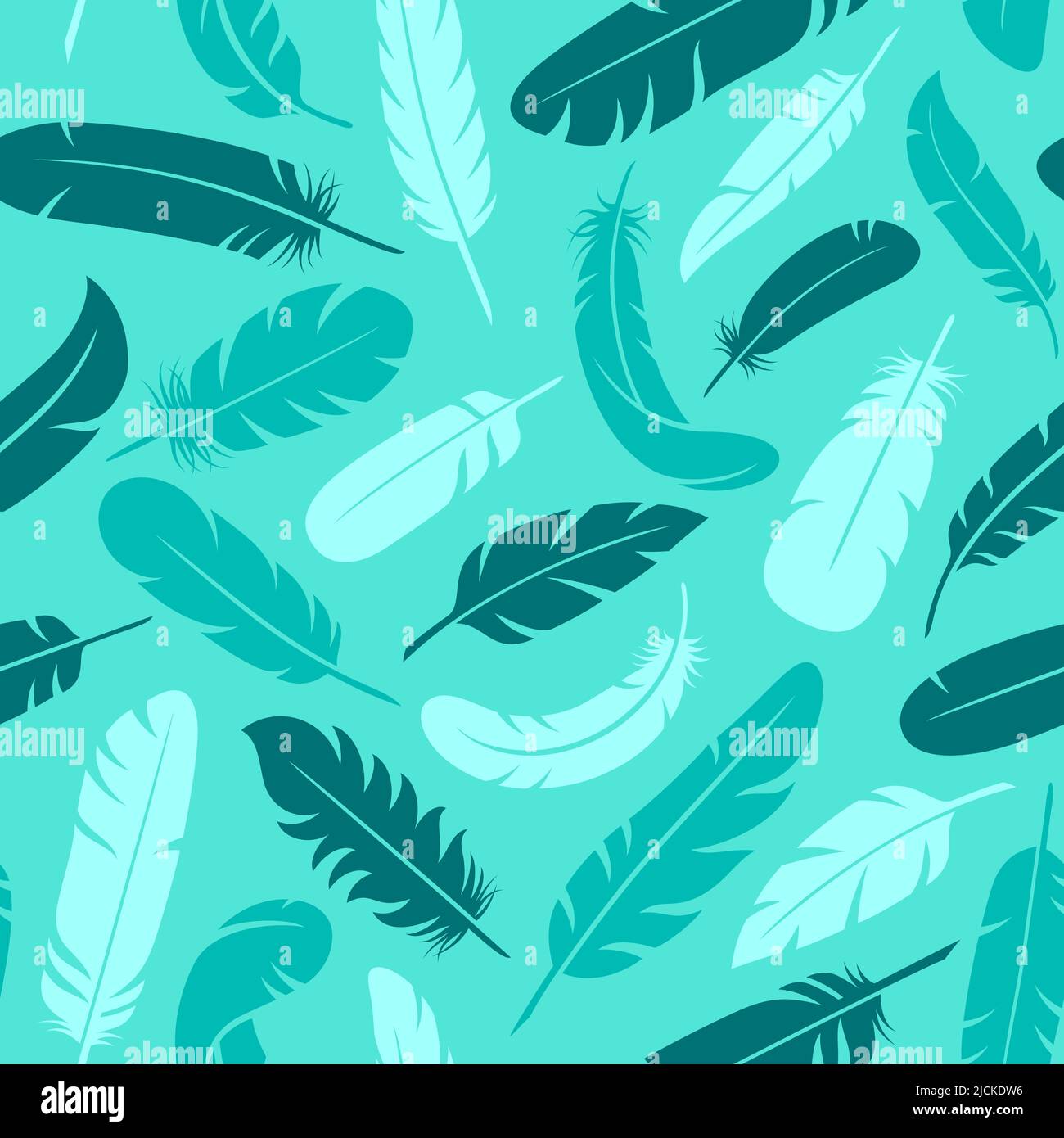 feather vector pattern