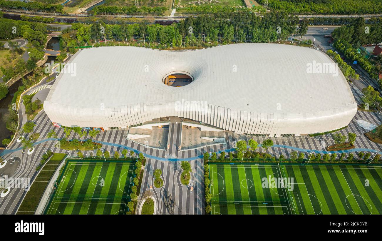 The stadium of Chengdu city sports center Stock Photo - Alamy