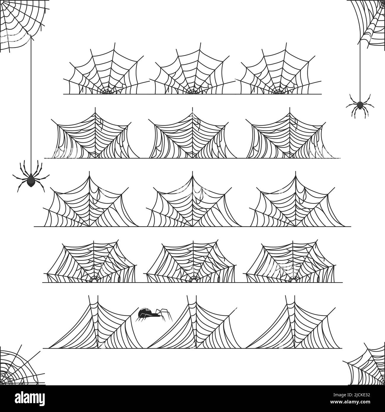 Black spider cartoon hi-res stock photography and images - Alamy