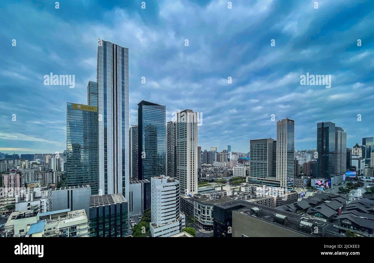 Chengdu commercial buildings hi-res stock photography and images - Alamy