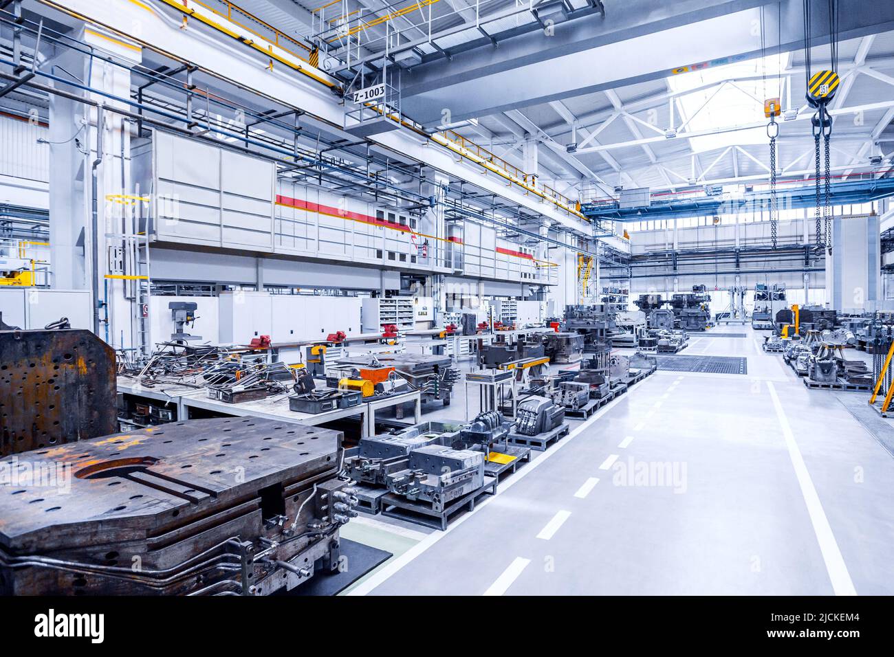 stamping lines in a car factory Stock Photo - Alamy