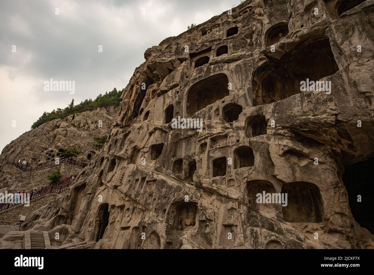The buddhist longmen grottoes hi-res stock photography and images - Alamy