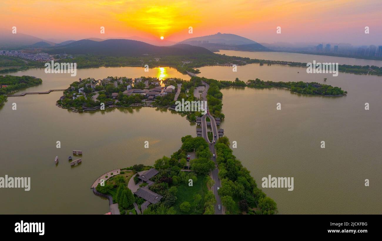 Jiangsu xuzhou yunlong park scenery Stock Photo - Alamy