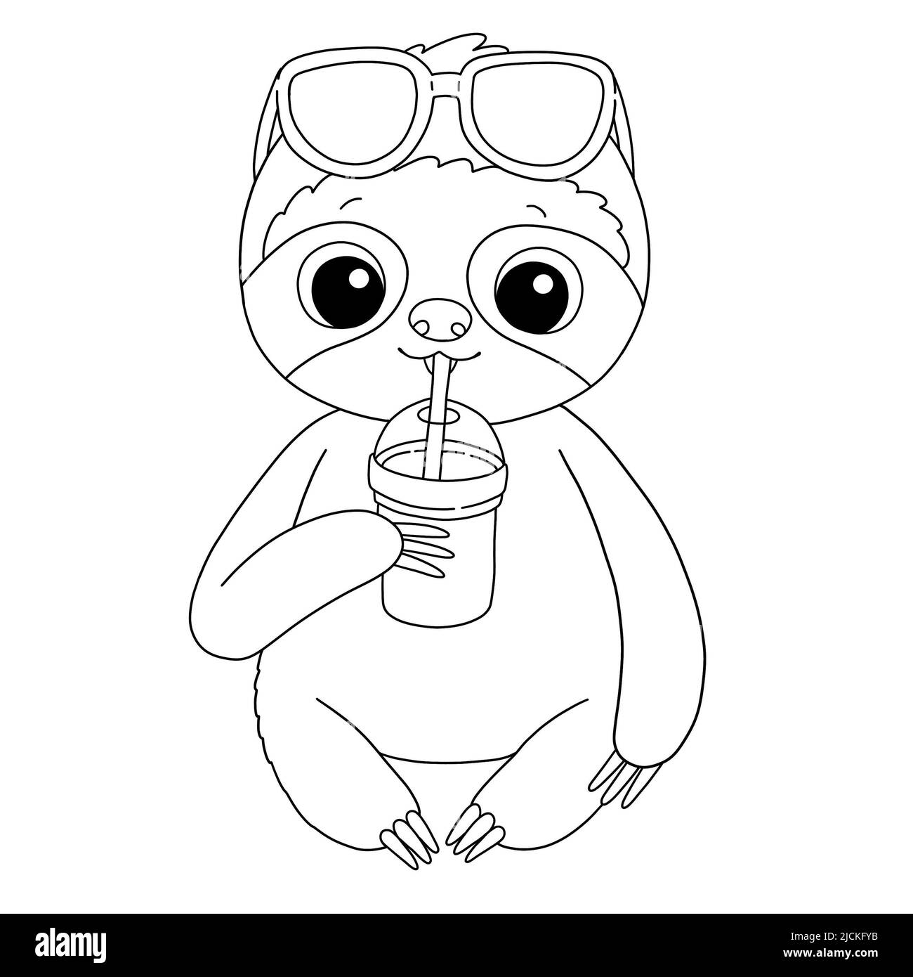 Smoothie Coloring Pages