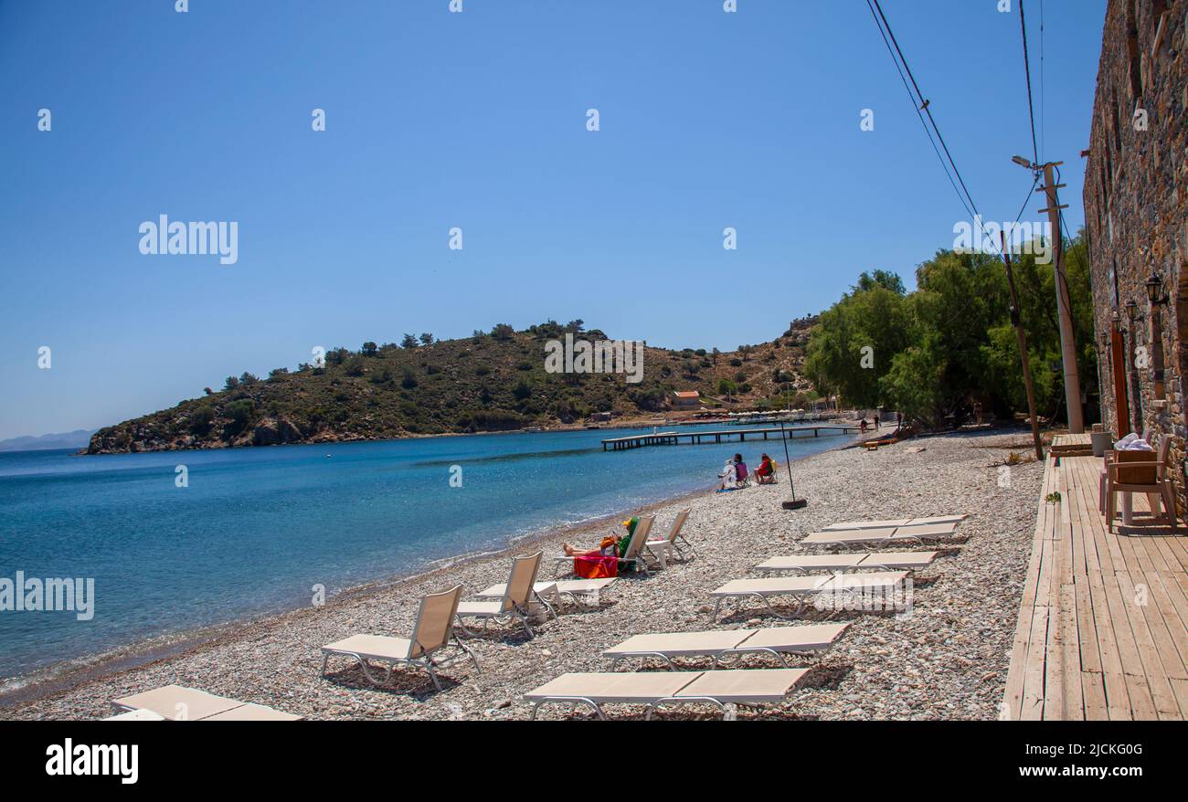 Datca, Mugla, Turkey - May 2022: Datca ''Kargi'' bay view Stock Photo ...
