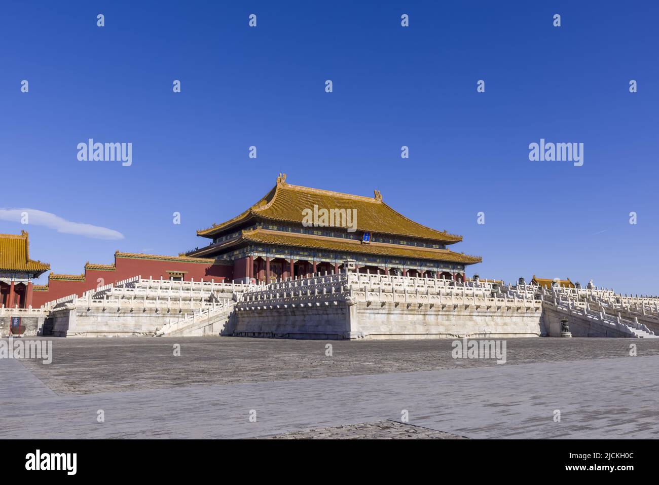 Taihe Palace Museum of Beijing the imperial palace square Stock Photo ...