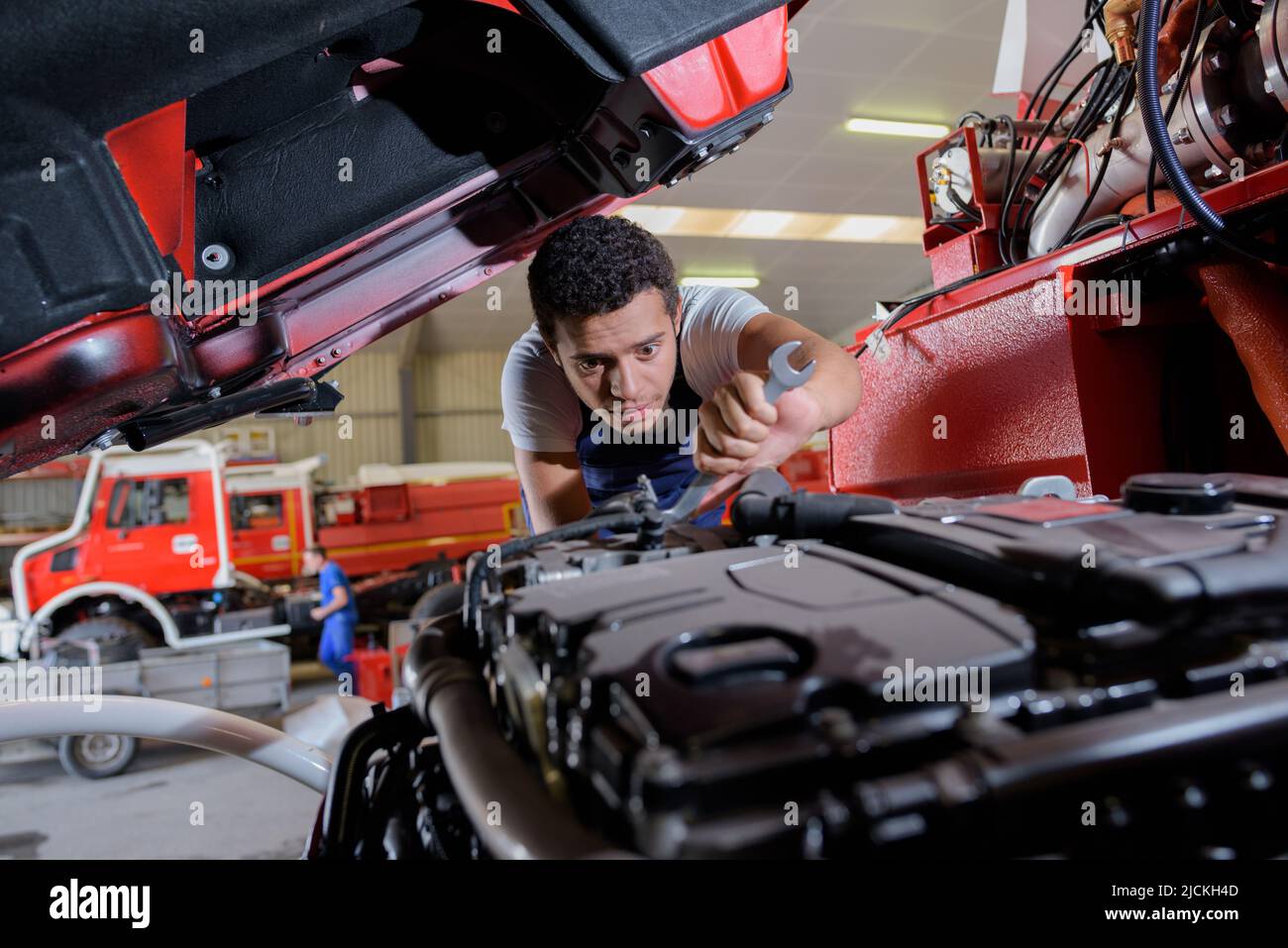 Mining vehicle engineer hi-res stock photography and images - Alamy