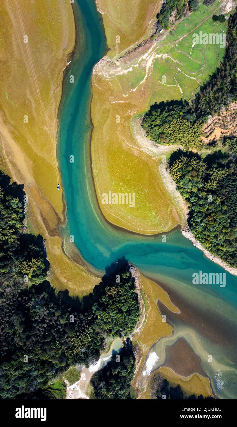 Guilin green lion tam Stock Photo - Alamy