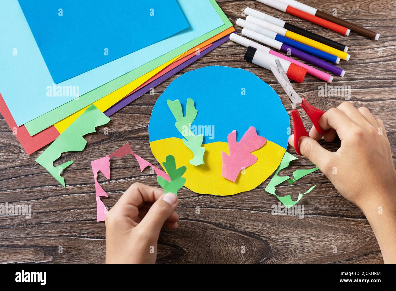 Instructions step 3. Summer card sea with volume fish. Handmade ...