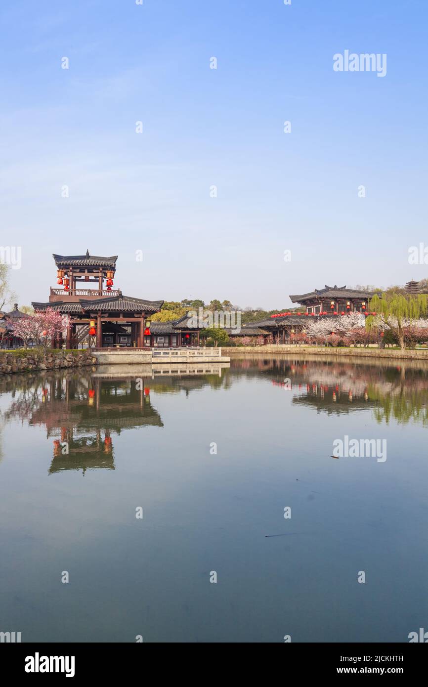 CCTV film and television base, three kingdoms city Stock Photo - Alamy