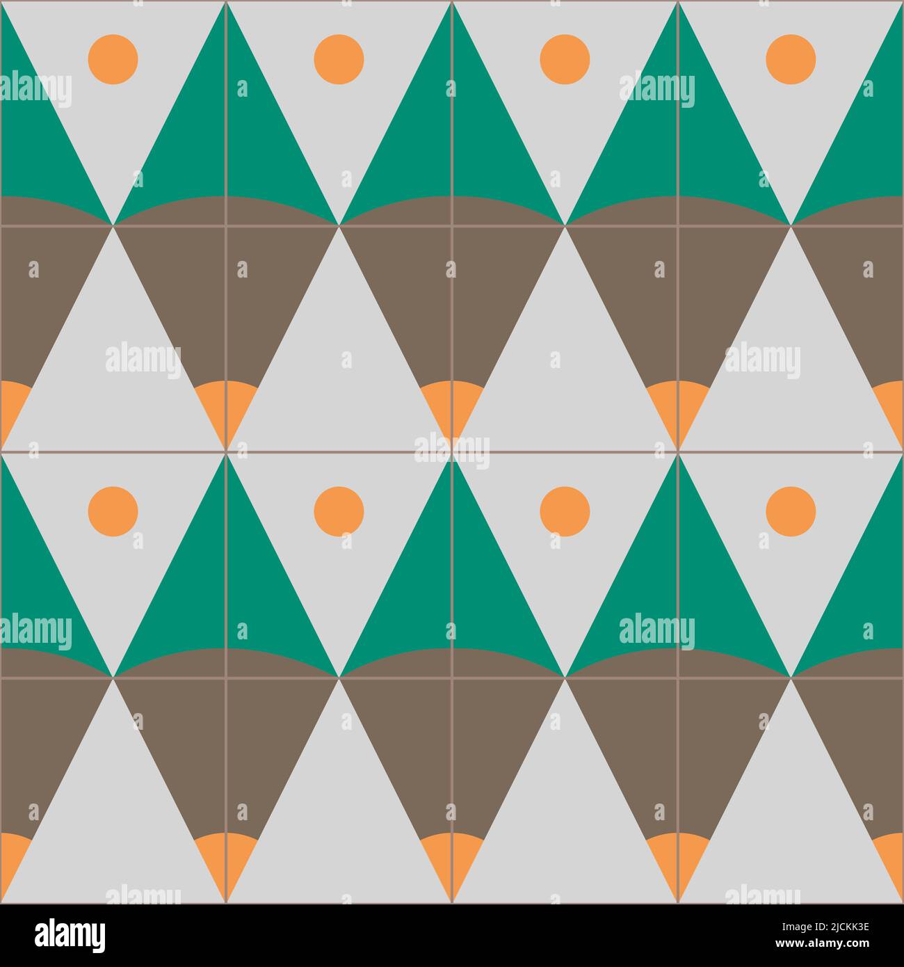 Vector seamless geometric pattern. Abstract retro background design ...