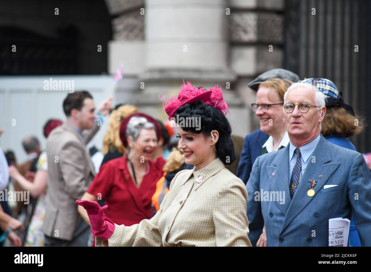 London, UK, 5th Jun 2022, Platinum Jubilee Pageant along the Mall ...