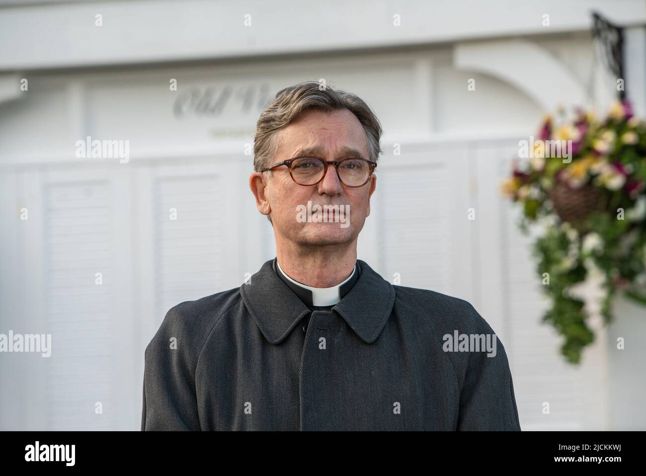 Simon Shepherd in Midsomer Murders, 'The Scarecrow Murders Stock Photo ...
