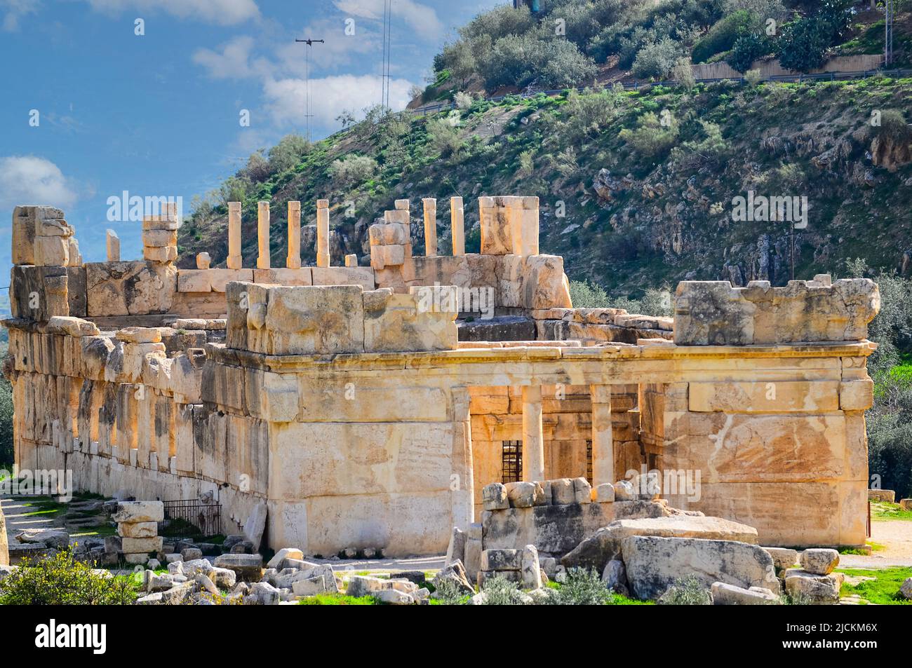 Qasr Al-abd Castle in the Amman Jordan Stock Photo - Alamy