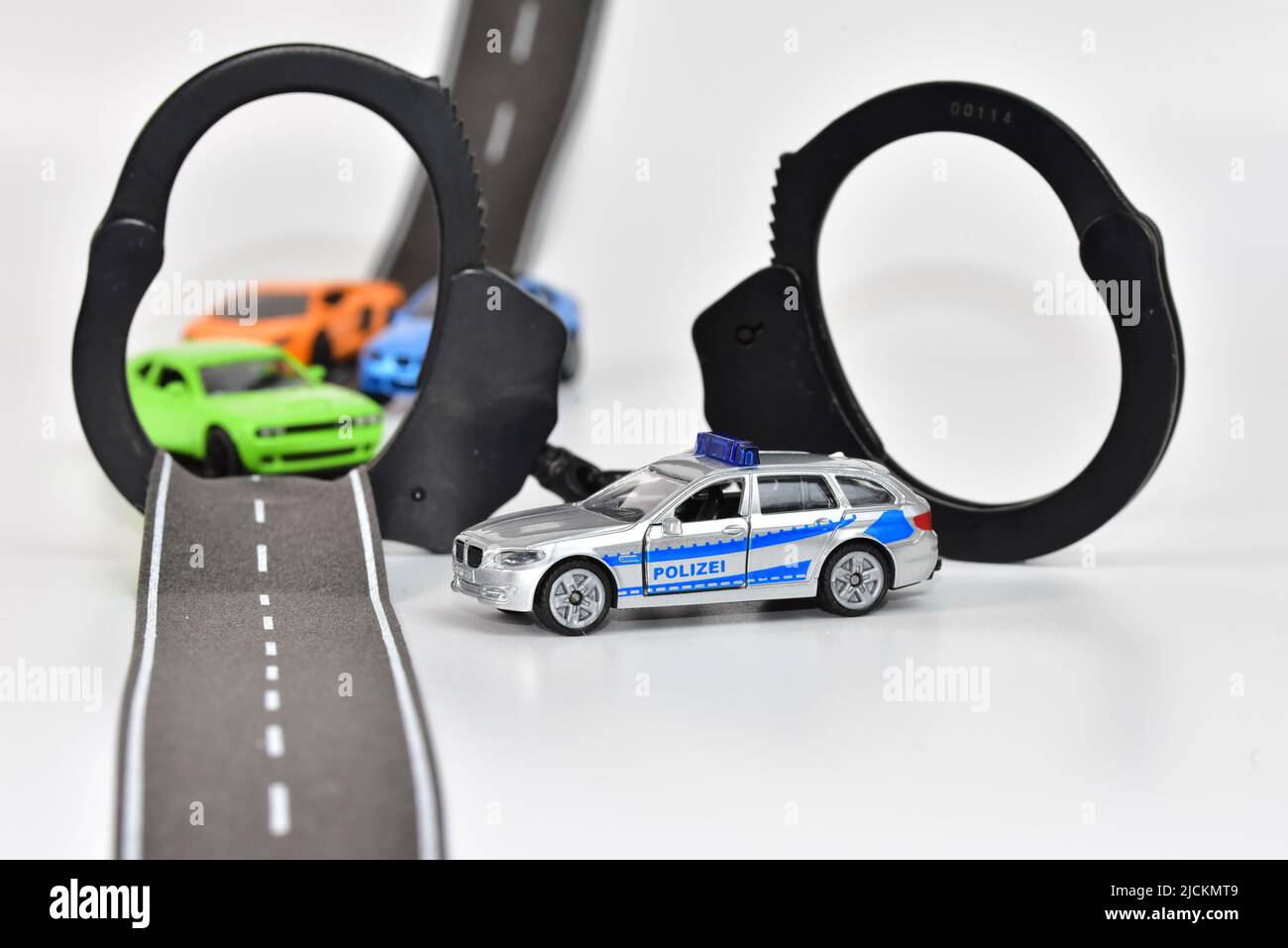 Polizei police car hi-res stock photography and images - Alamy