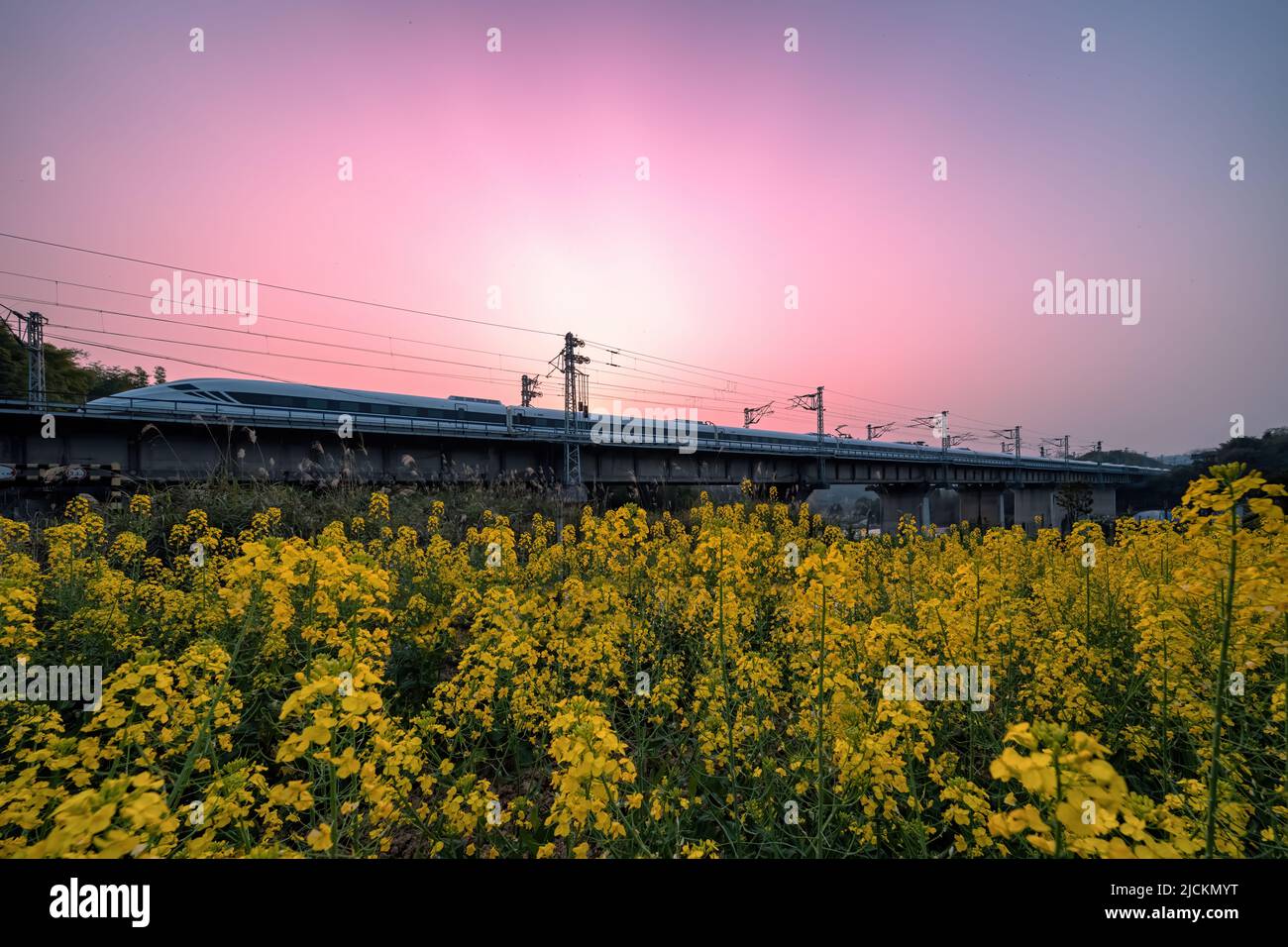 Chongqing high-speed scenery along the road Stock Photo - Alamy