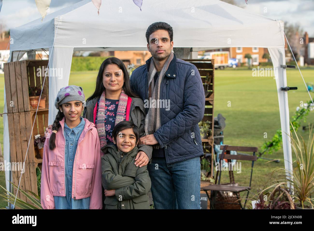 Raj Bajaj in Midsomer Murders The Scarecrow Murders Stock Photo - Alamy