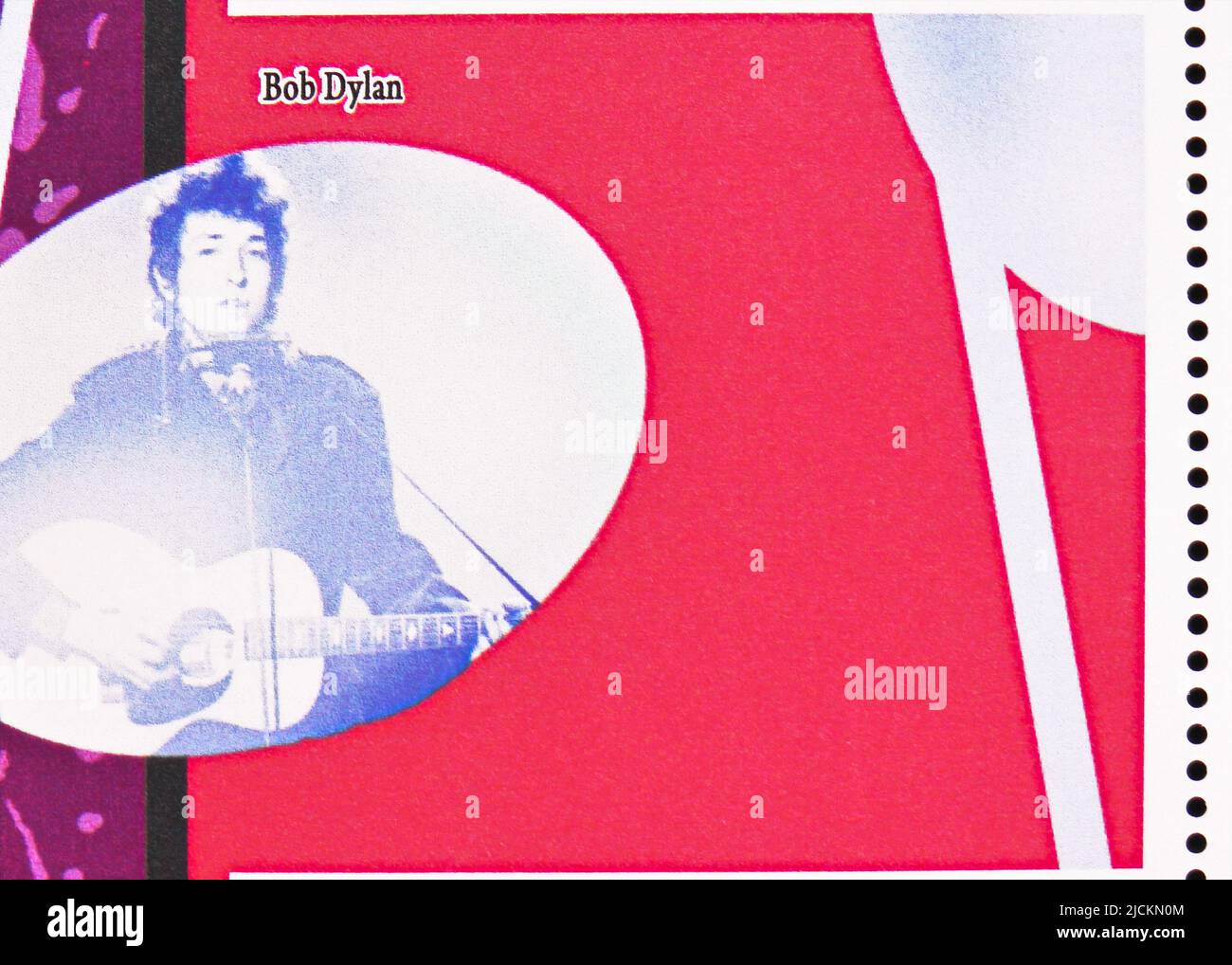 MOSCOW, RUSSIA - JUNE 12, 2022: Postage stamp printed in Comoros shows ...