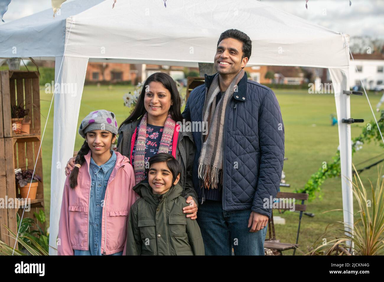 Raj Bajaj in Midsomer Murders The Scarecrow Murders Stock Photo - Alamy