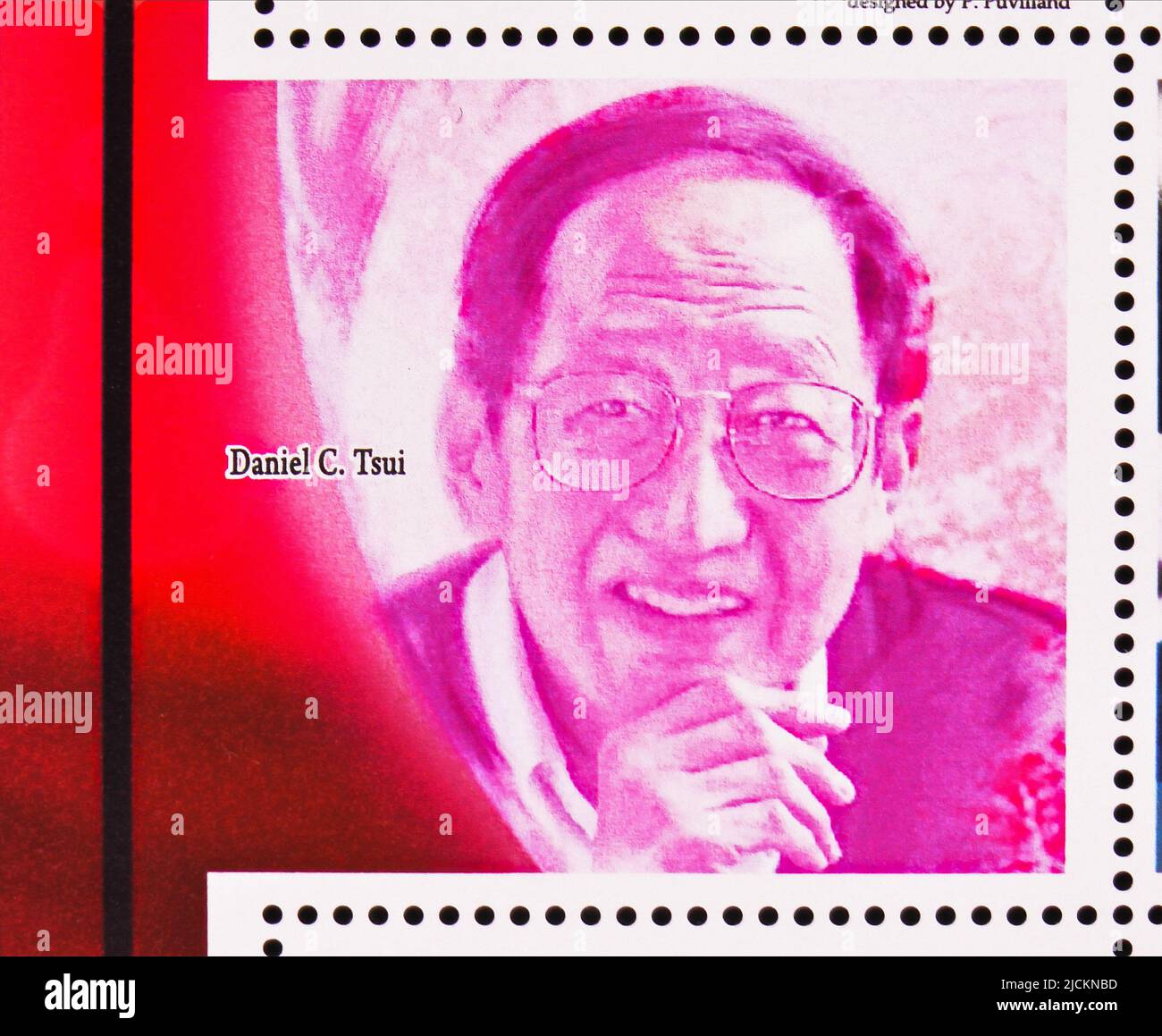 MOSCOW, RUSSIA - JUNE 12, 2022: Postage stamp printed in Comoros shows ...