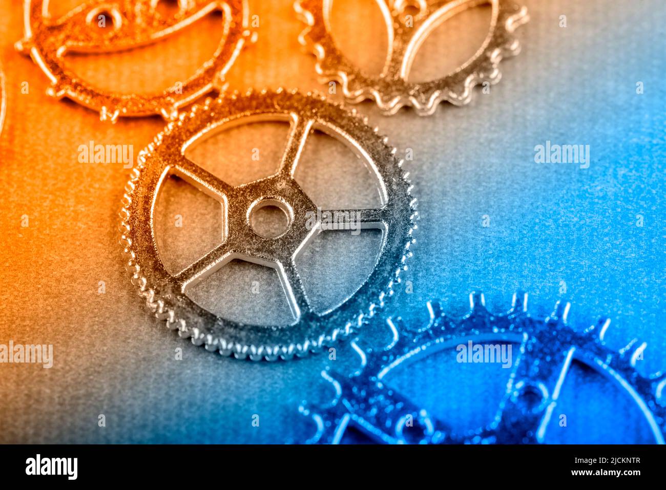 Teamwork gears in transmission hi-res stock photography and images - Alamy