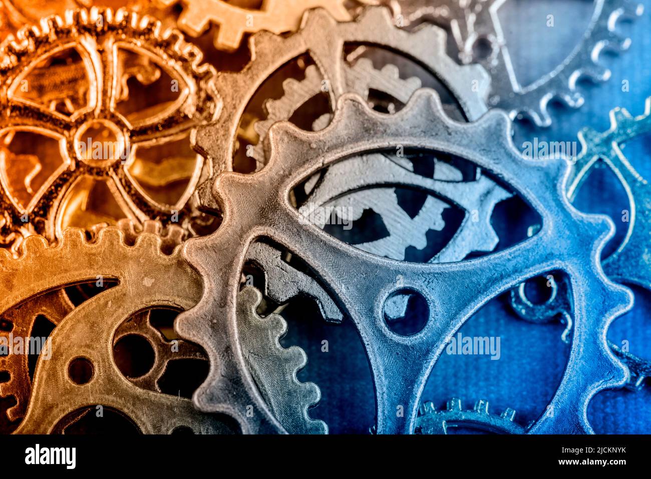 Gear gears cog cogs mesh hi-res stock photography and images - Alamy