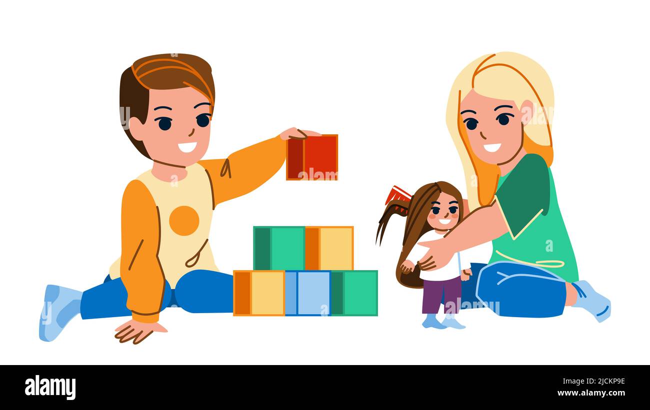 kid play toys vector Stock Vector Image & Art - Alamy