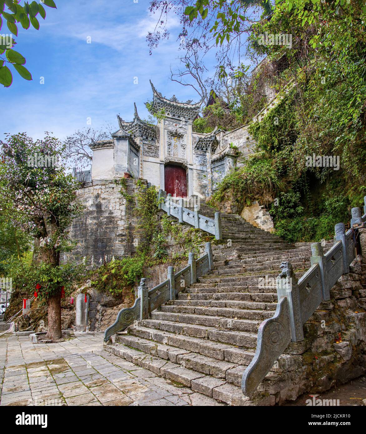 Guizhou miao and dong autonomous prefecture town ancient town the ...