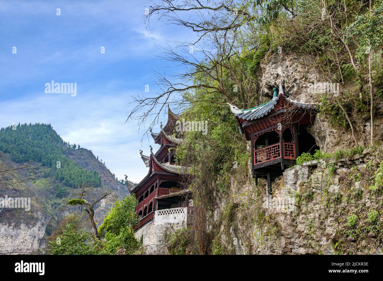 Guizhou miao and dong autonomous prefecture town ancient town east ...