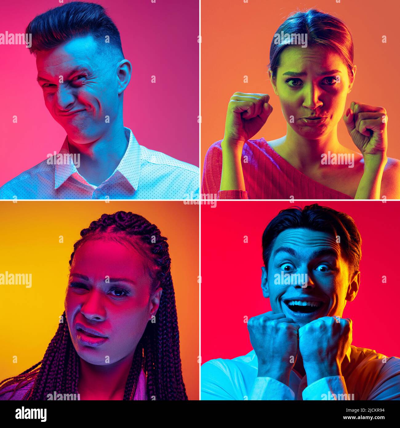 Grimace Facial Expression