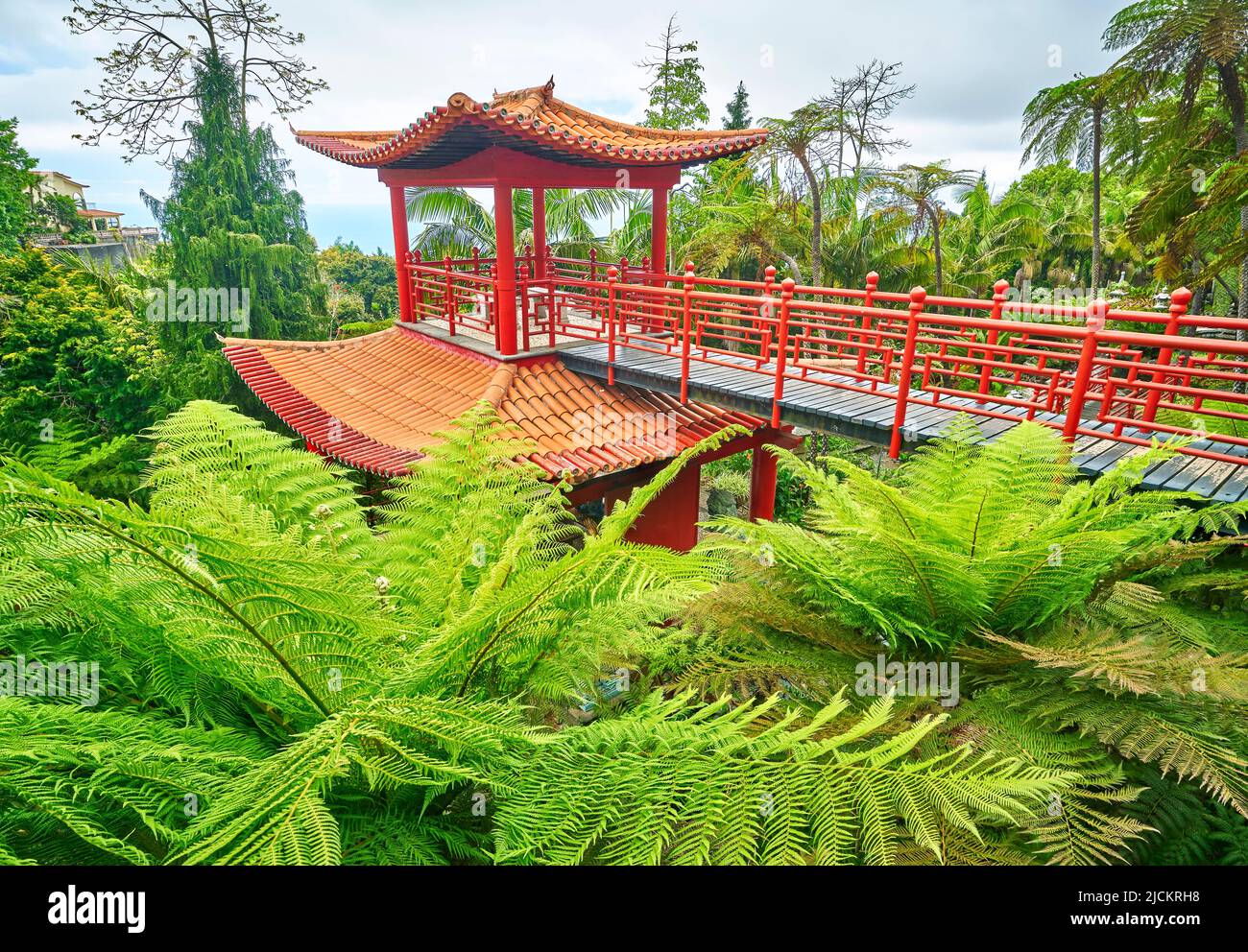 Monte Palace Tropical Garden, Monte, Funchal, Madeira Island, Portugal ...