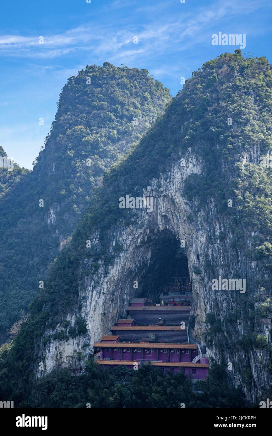 Guizhou xingyi wan also famous natural cave temple dojo -buddhas ...
