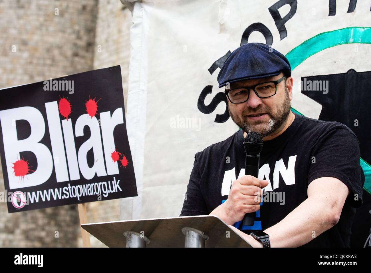 Windsor, UK. 13th June, 2022. Andrew Feinstein, former ANC MP and anti ...