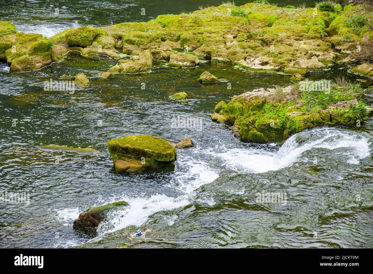 Huangguoshu waterfall in guizhou anshun whitewater river Stock Photo ...