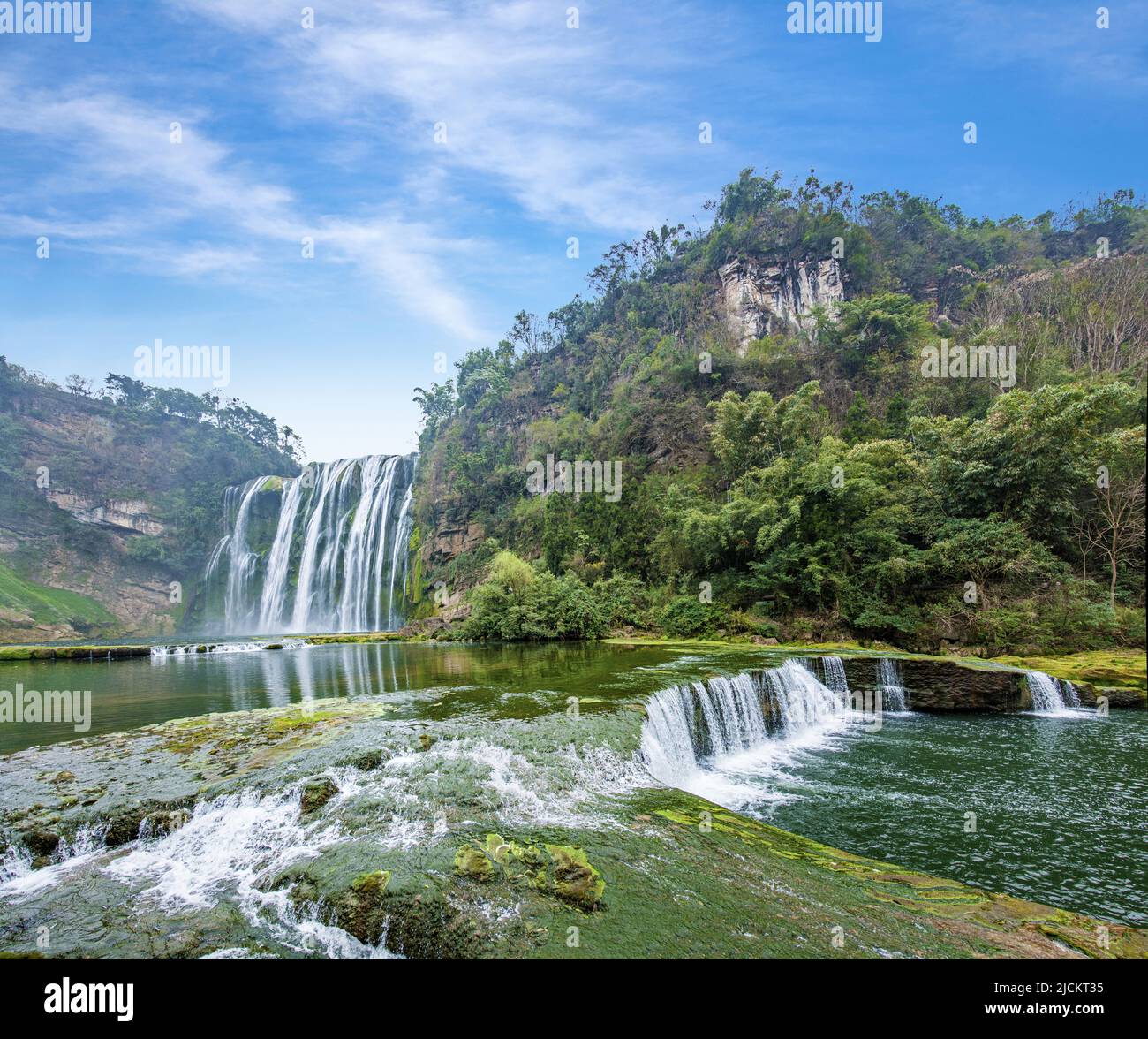 Guizhou anshun huangguoshu waterfall Stock Photo - Alamy