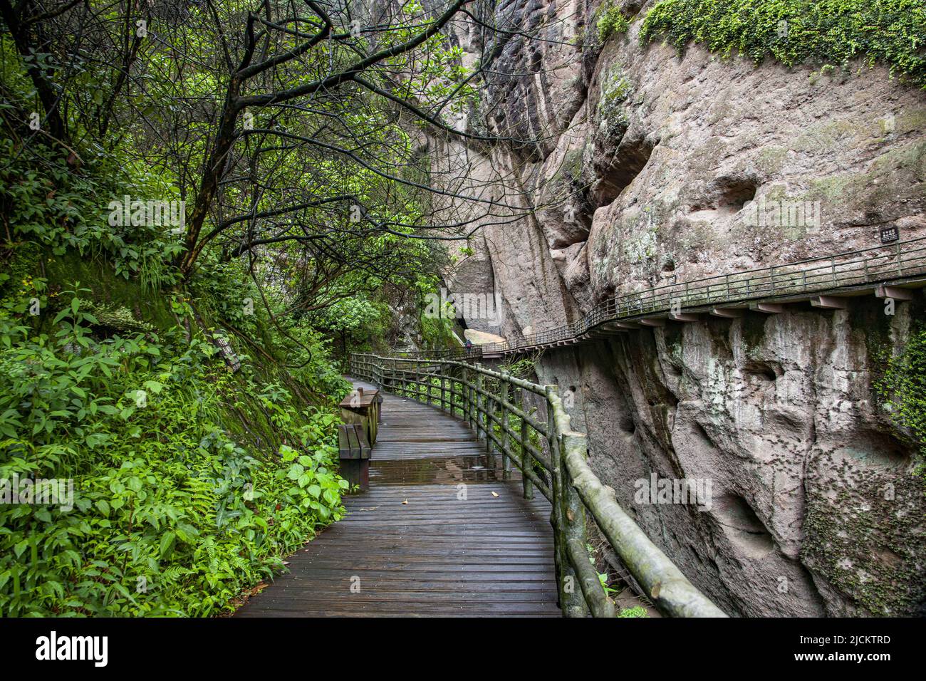 Yingtan city, jiangxi province, the dragon plank road Stock Photo - Alamy
