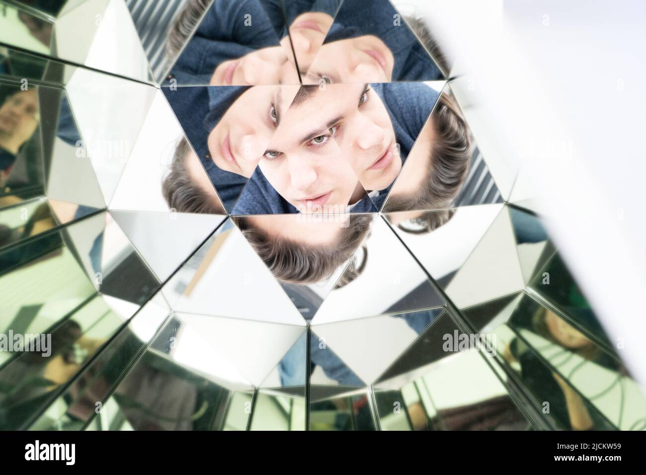 abstract portrait of a man Stock Photo - Alamy