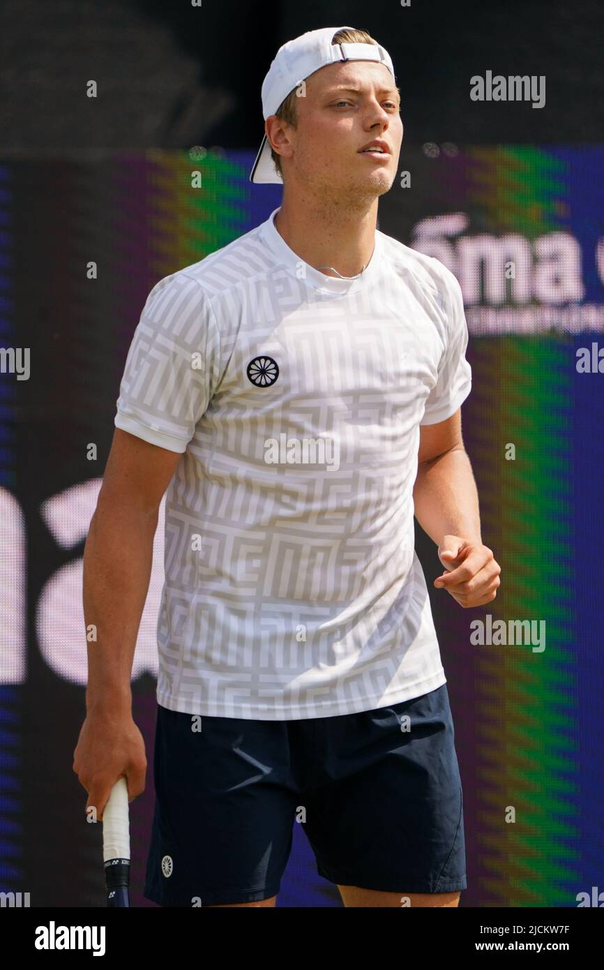 'S-HERTOGENBOSCH, NETHERLANDS - JUNE 11: Tim van Rijthoven of the ...
