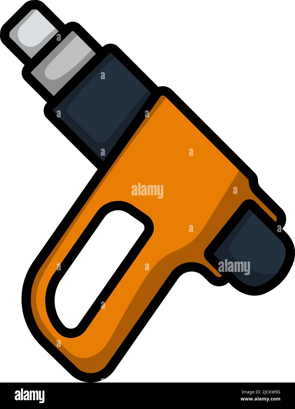 Icon Of Electric Industrial Dryer. Editable Bold Outline With Color ...