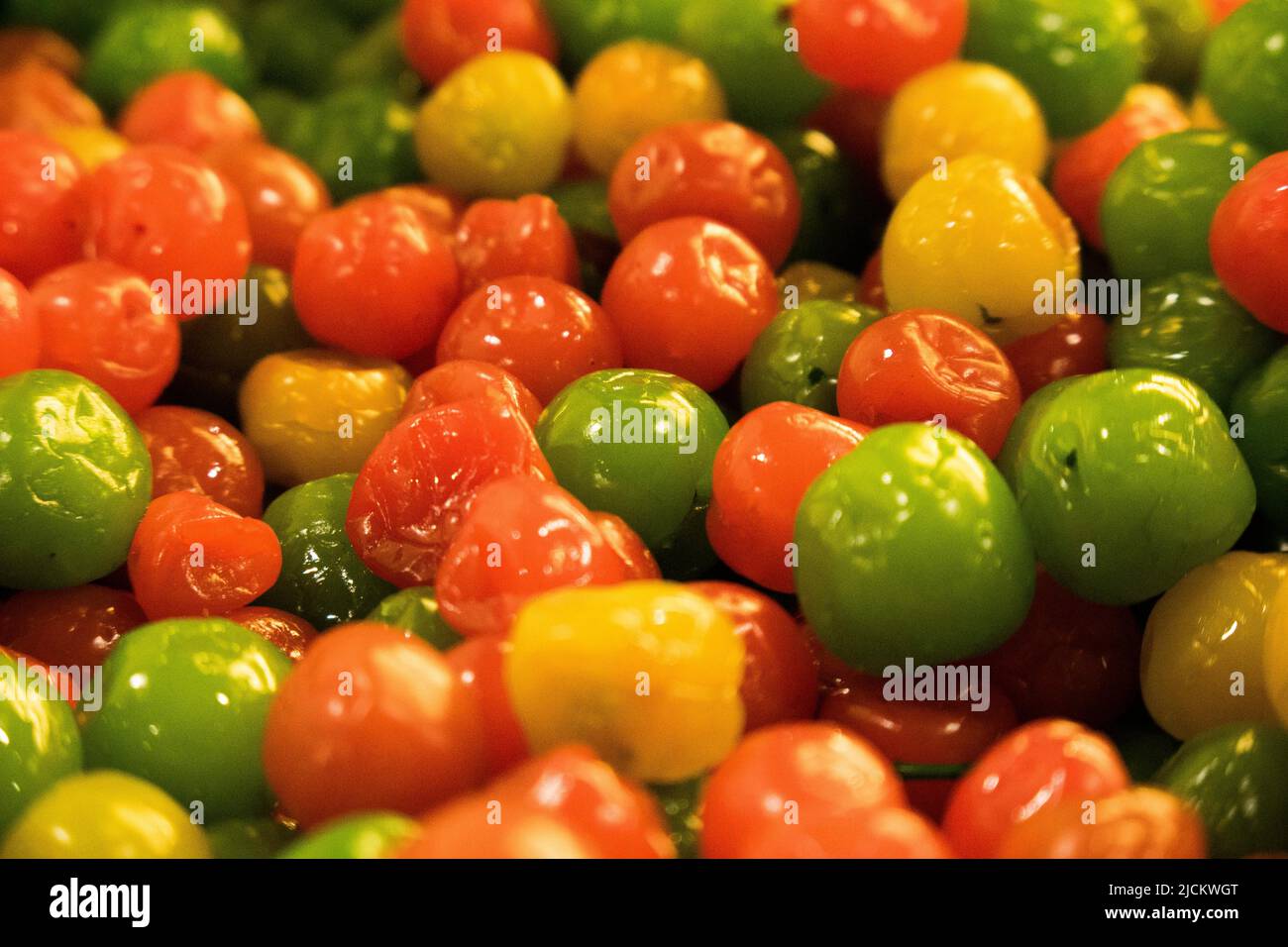 colorful assortment of pickle fruits Stock Photo - Alamy
