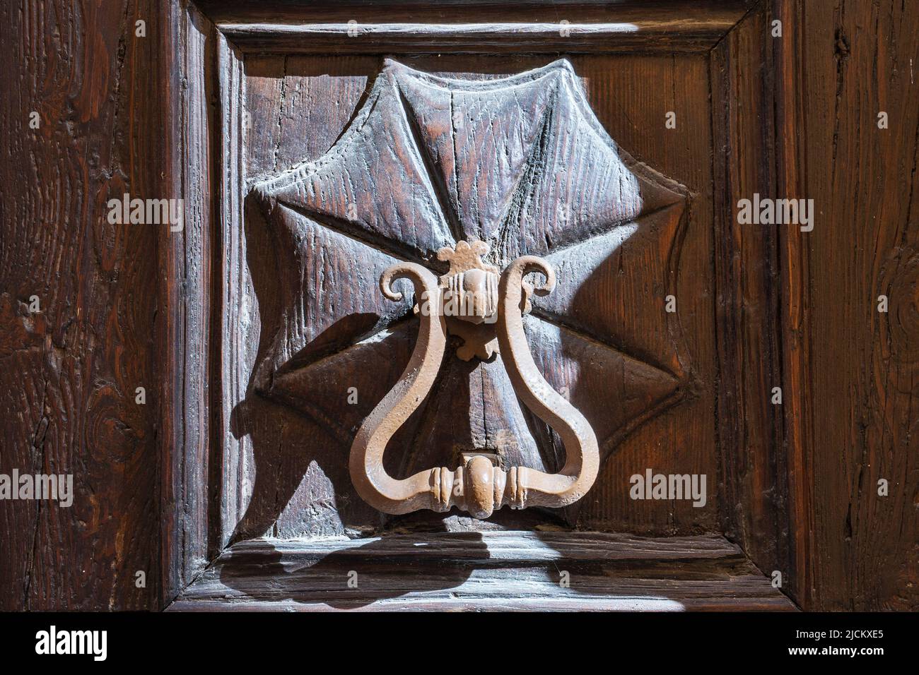 Piazza dei Caduti square, Marcelli Palace, San Marcello, Marche, Italy ...