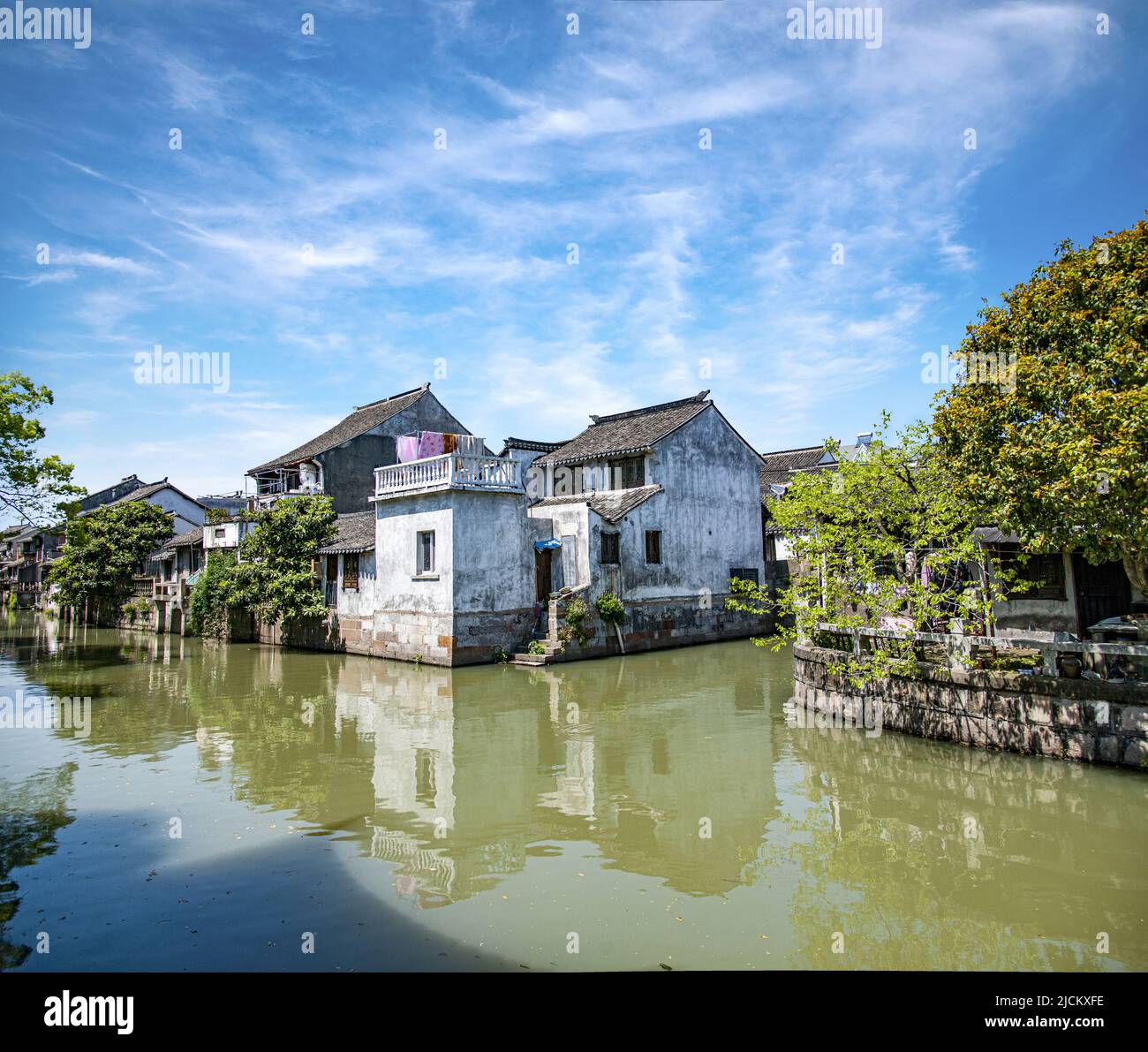 In jinshan district of Shanghai fengjing ancient town Stock Photo - Alamy