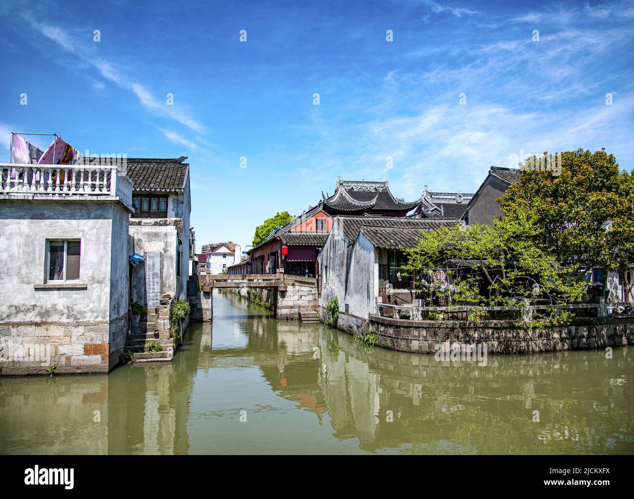 In jinshan district of Shanghai fengjing ancient town Stock Photo - Alamy
