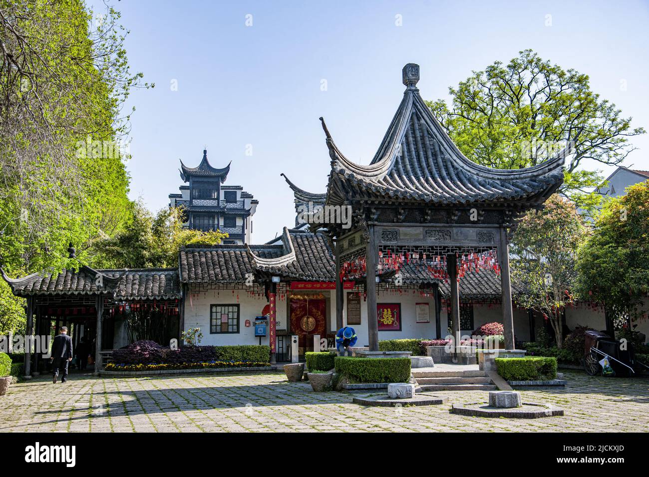 Shanghai jinshan district fengjing town jiangnan marriage customs ...