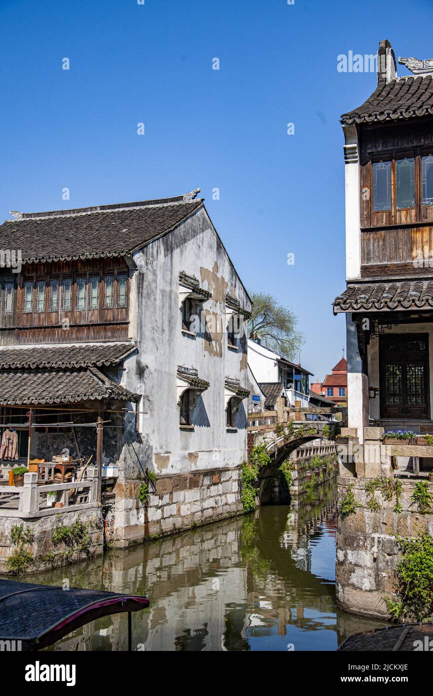 In jinshan district of Shanghai fengjing ancient town Stock Photo - Alamy