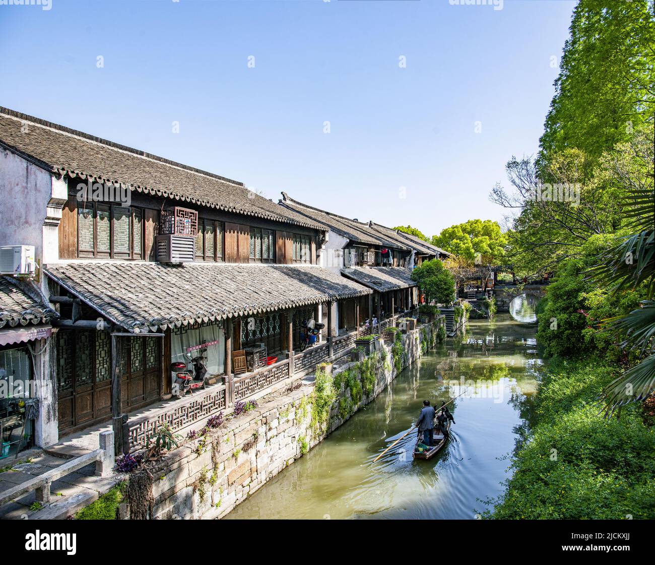 In jinshan district of Shanghai fengjing ancient town Stock Photo - Alamy