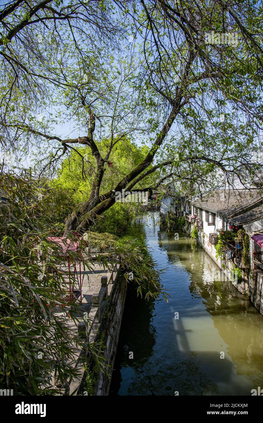In jinshan district of Shanghai fengjing ancient town Stock Photo - Alamy