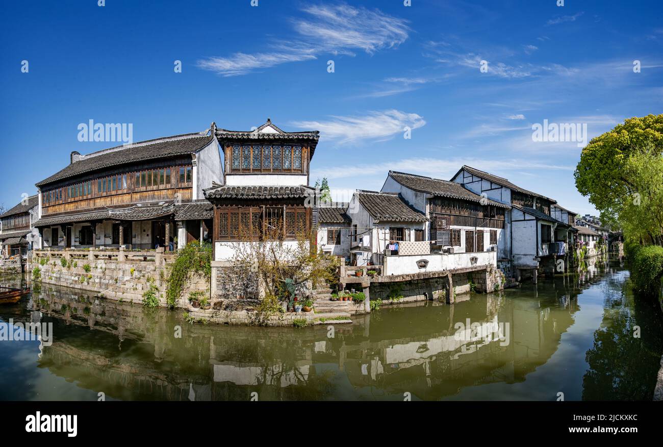 In jinshan district of Shanghai fengjing ancient town Stock Photo - Alamy