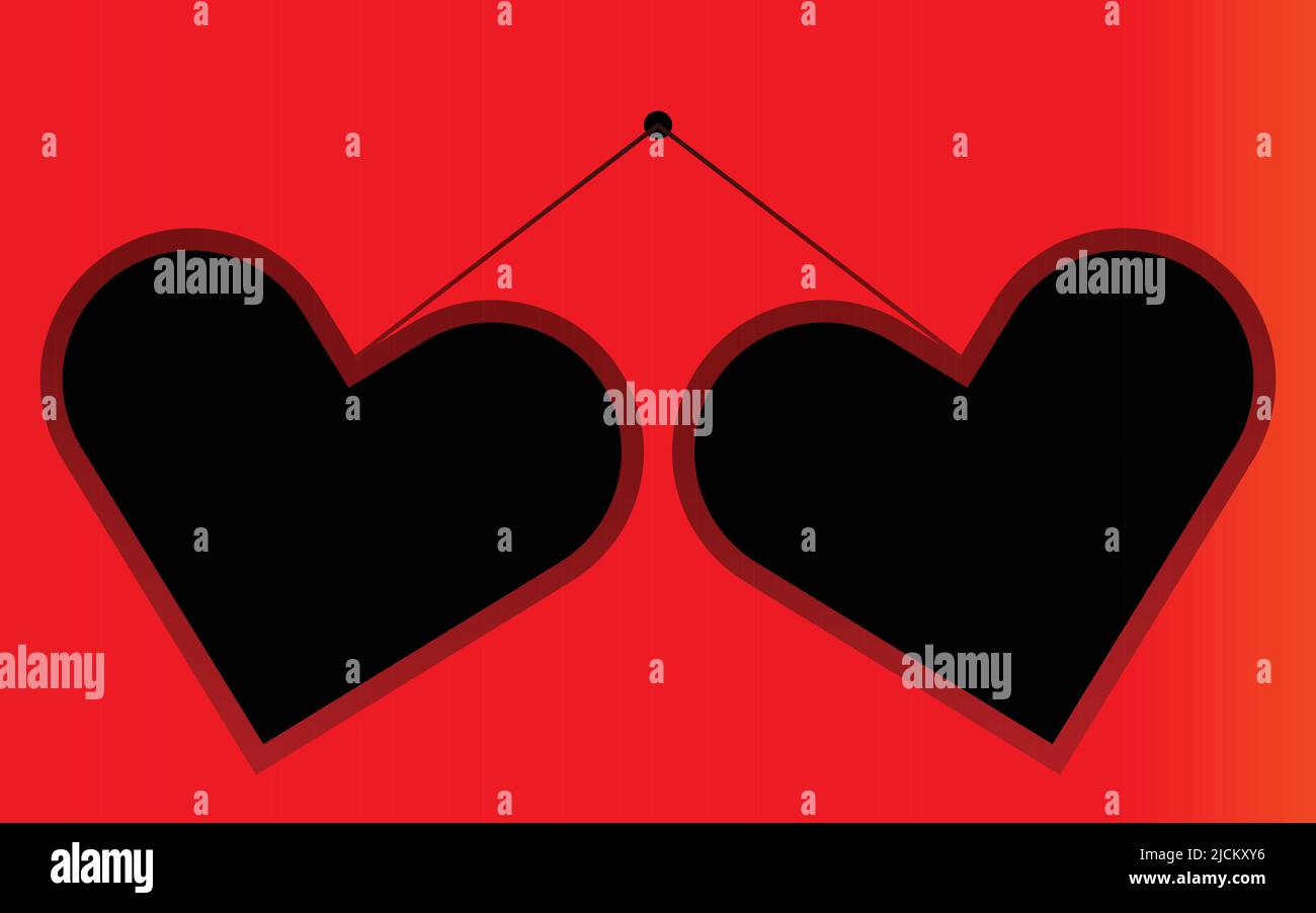 Two Photo Frame Background Illustration Artwork Stock Vector Image ...